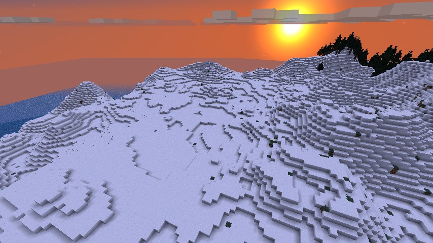 Ice world! Minecraft Map