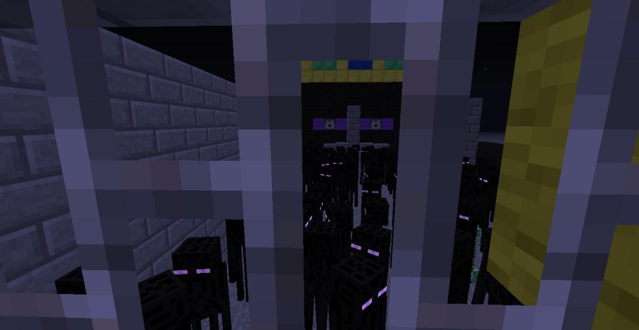 Enderman king boss fight! Minecraft Project