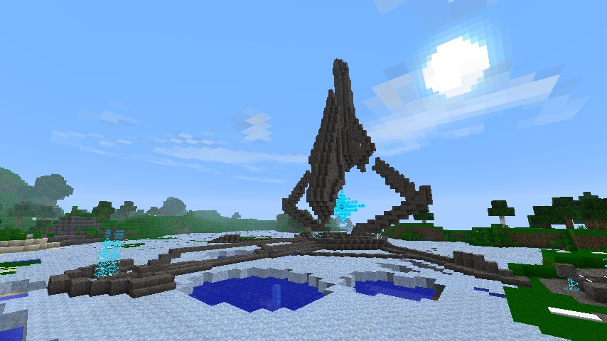 Halo Forerunner Colony World Minecraft Map