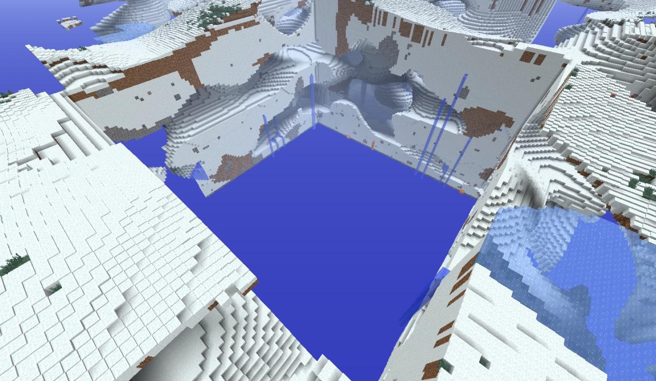 snow-lands pvp Minecraft Map