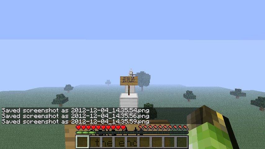 The Jumper Minecraft Map