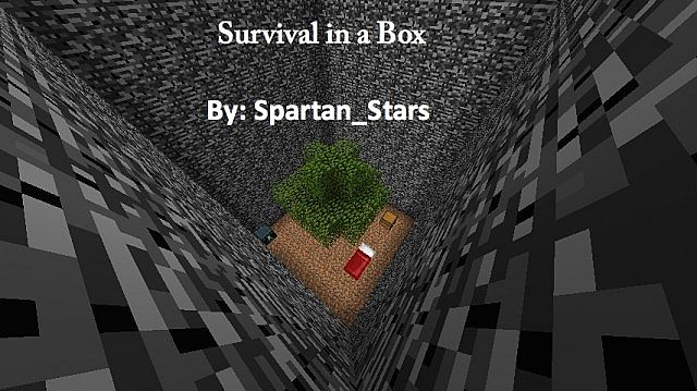 Survival in a Box Minecraft Map