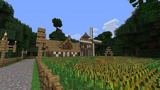 Minecraft Xbox 360 Medieval Role playing server(megabuild) Minecraft Map