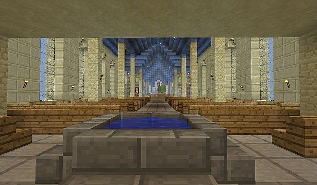 St. Andrews Cathedral Grand Rapids MI Minecraft Map