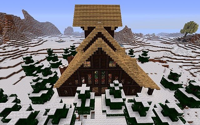 Santa's Workshop Minecraft Map