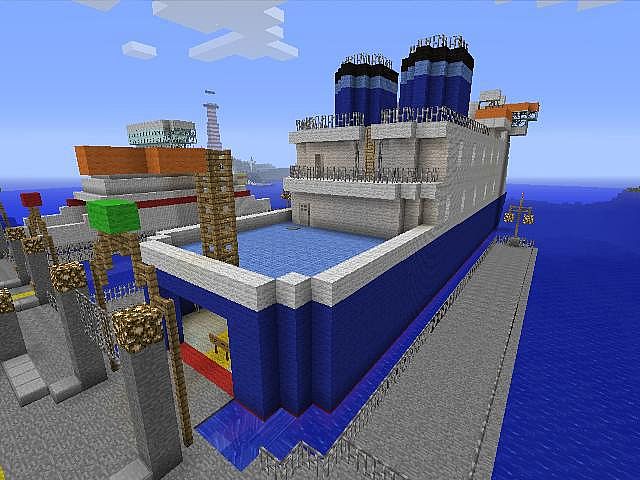 Ocean Breeze (Ferry) Minecraft Map