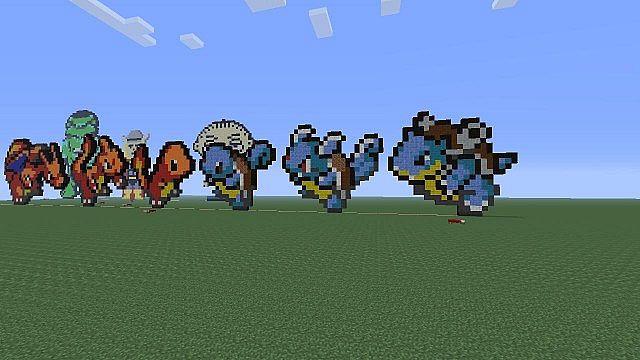 Pixel Art World Minecraft Map