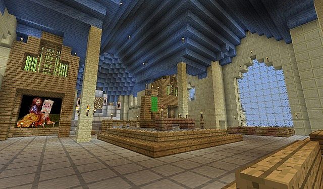St. Andrews Cathedral Grand Rapids MI Minecraft Map