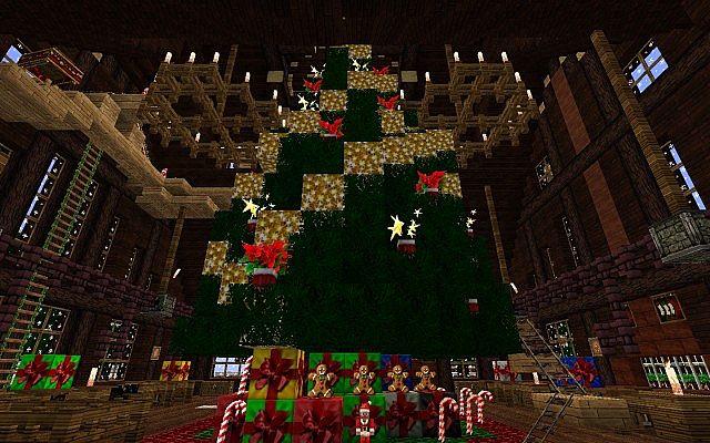 Santa's Workshop Minecraft Map