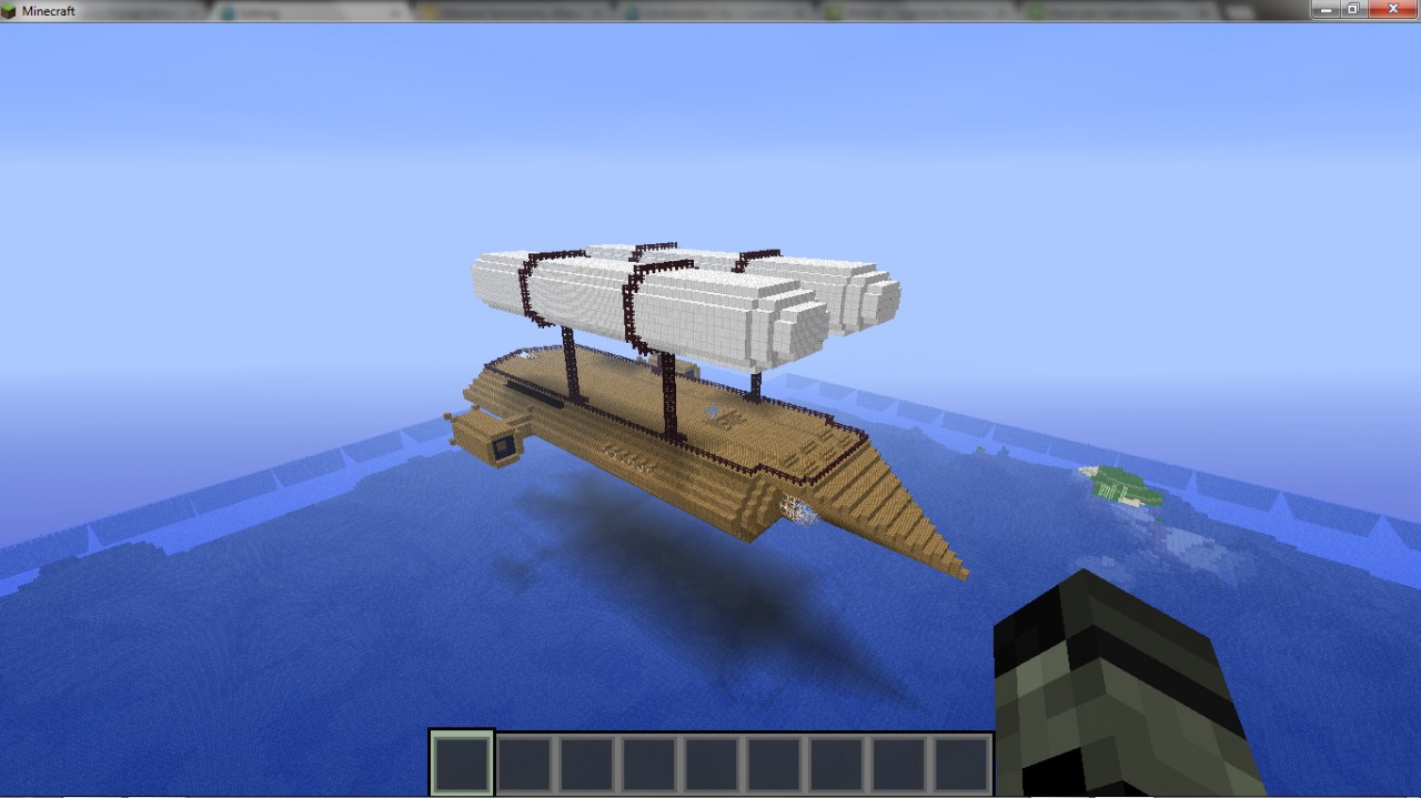 Massive Airship Minecraft Project