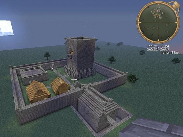 Built Fort Minecraft Map