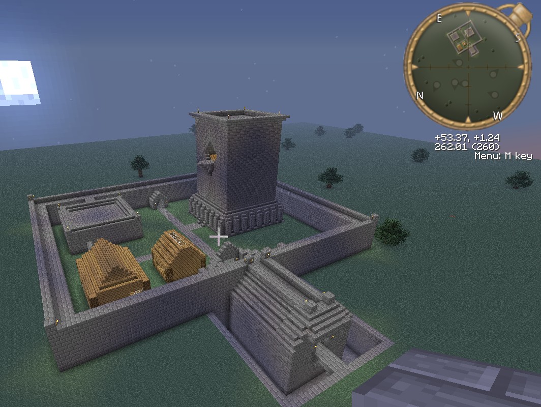 Built Fort Minecraft Map