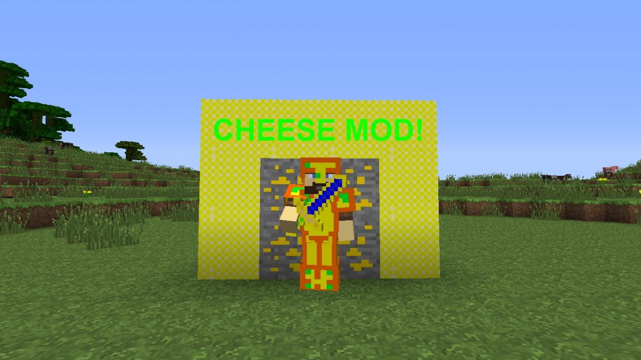CHEESE MOD (Discontinued) Minecraft Mod