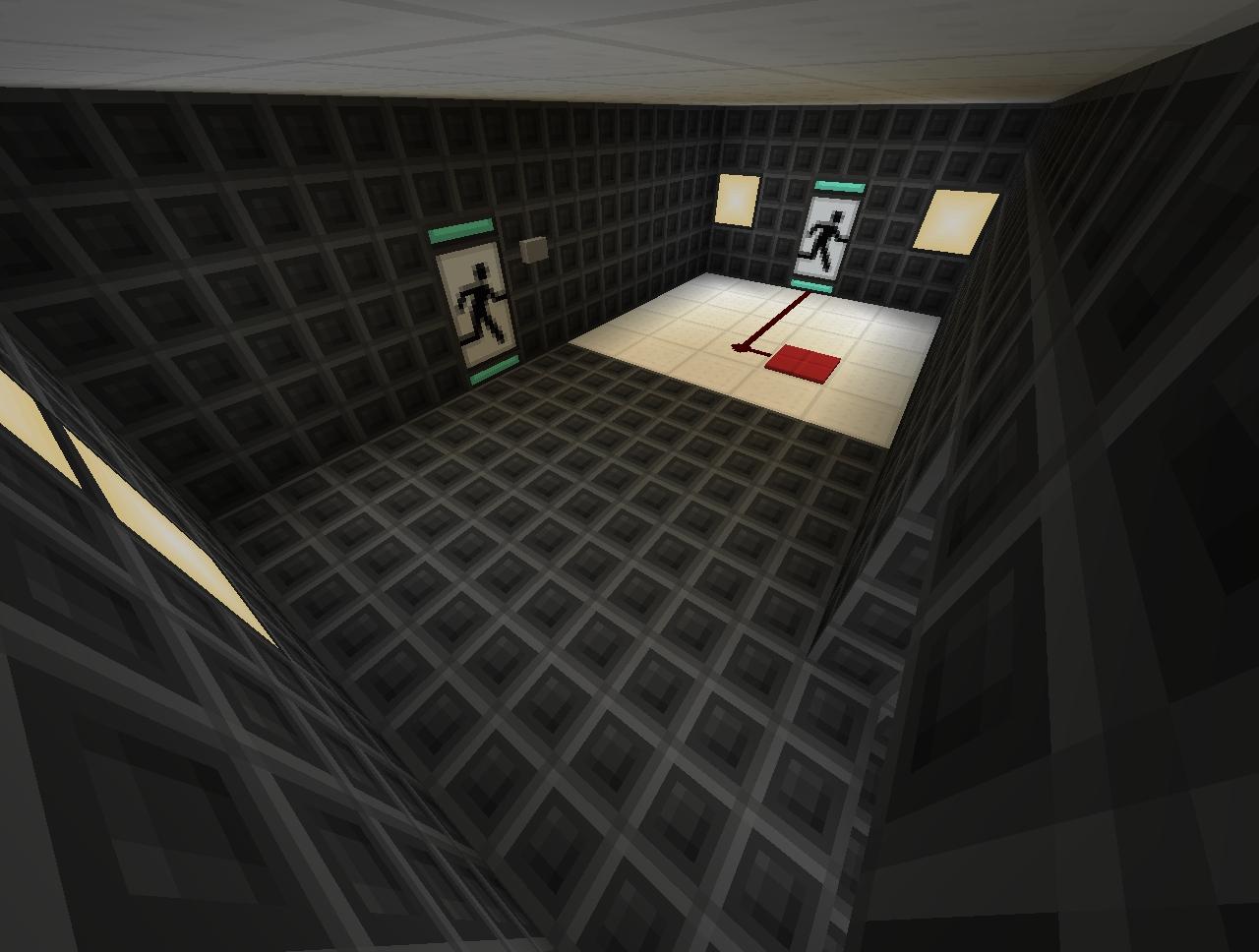 Aperture Chambers Minecraft Map