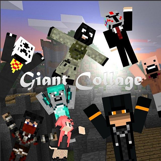 [Minecraft Art Project] Giant Member Collage! Request to be in the art ...