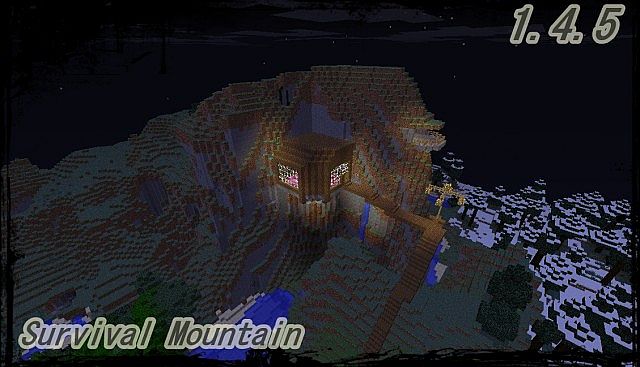 Survival..Mountain Minecraft Map