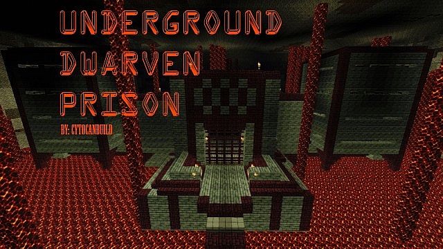 Underground Dwarven Prison Minecraft Map