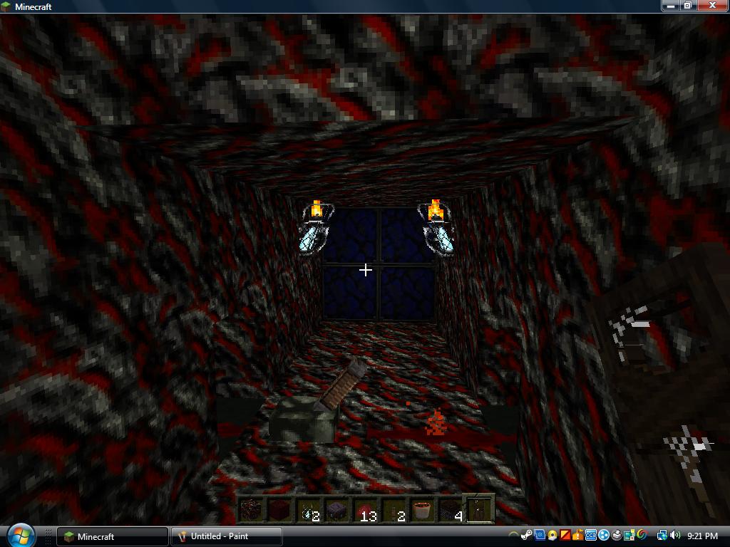 Grim Castle/ Piston house Minecraft Map