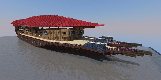 Juggernaut Warship Minecraft Map