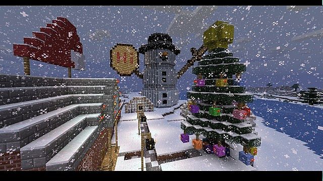 Christmas Town! Minecraft Map