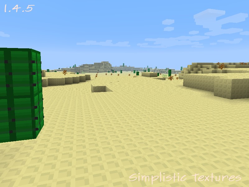 Simplistic Textures Minecraft Texture Pack