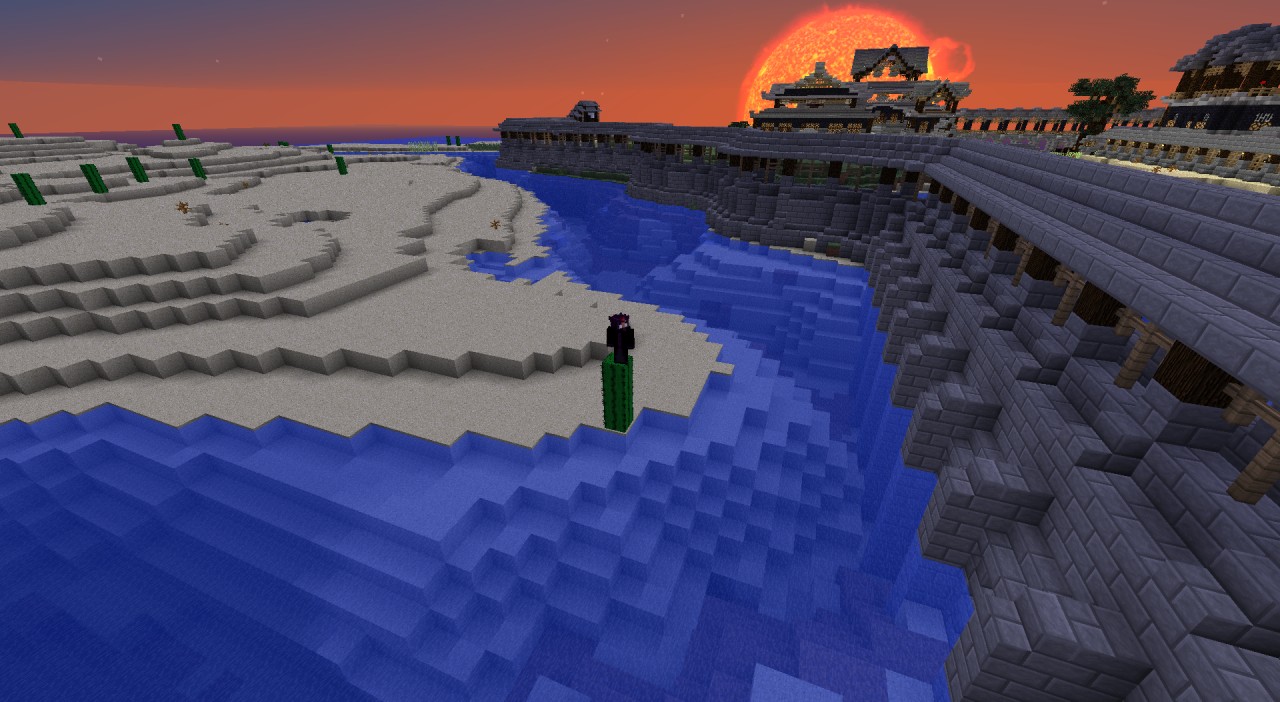 Raïtetsu, City of Thunder Minecraft Map