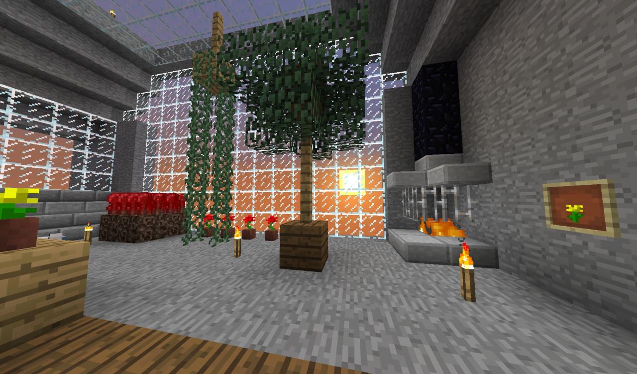 Mountain HOuse Minecraft Map