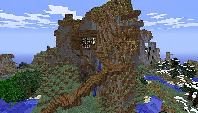 Survival..Mountain Minecraft Map