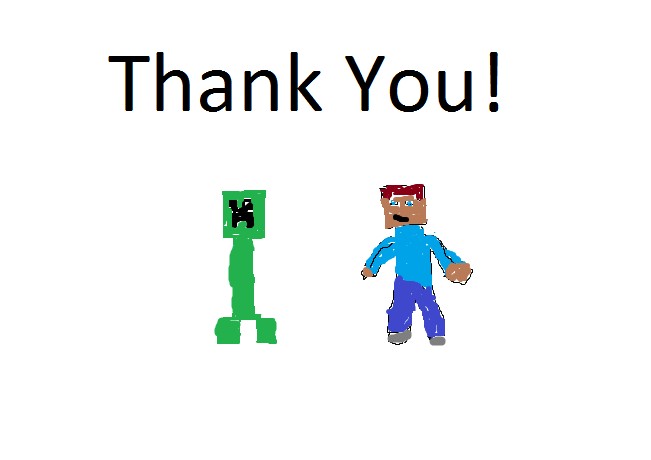 Thank you Minecraft Blog