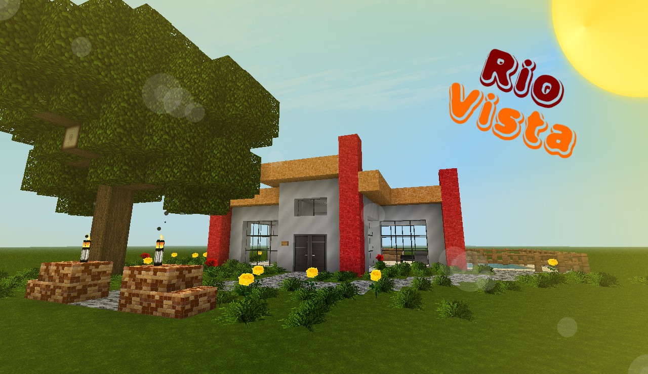 Rio Vista - Modern Home Minecraft Map