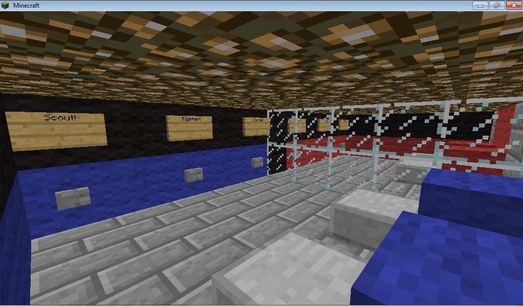 1vs1 pvp arena [3 classes][No mods] Minecraft Map