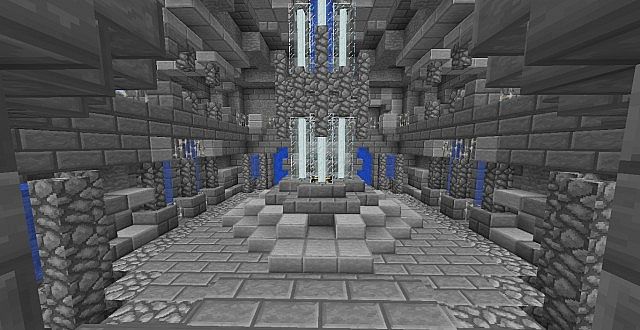 Science Lab Styled Faction Base. Minecraft Map