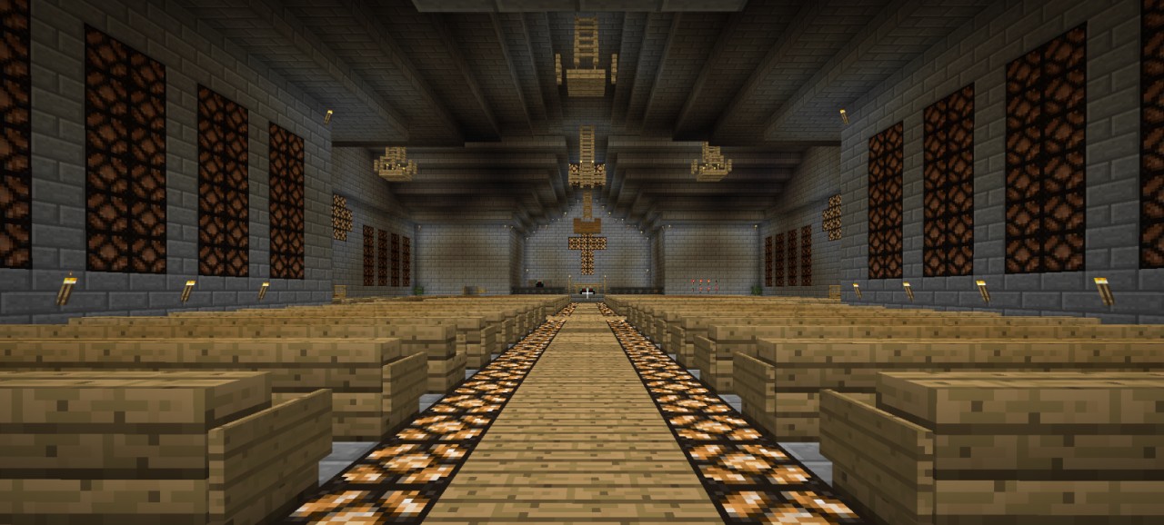 Sacred Heart Church Minecraft Map