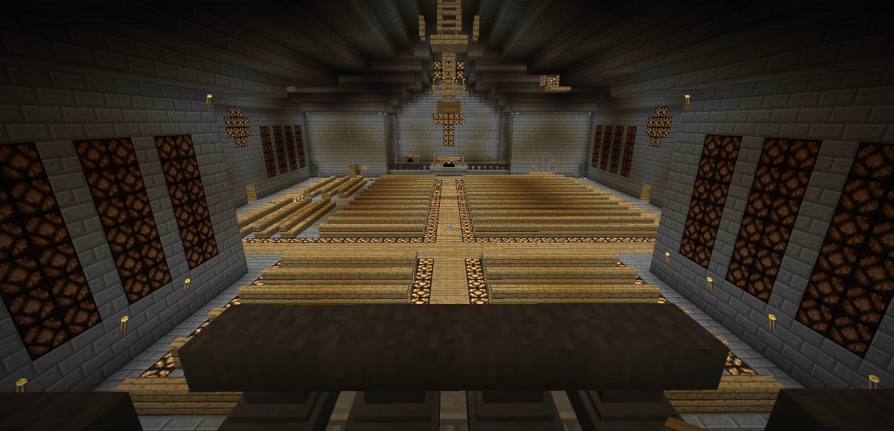 Sacred Heart Church Minecraft Map