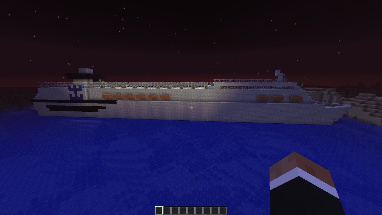 Pretty Pathetic Royal Caribbean Cruise Ship Minecraft Project