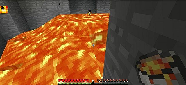 Minecraft Thought: Steve's Arm is Lava-proof! Minecraft Blog