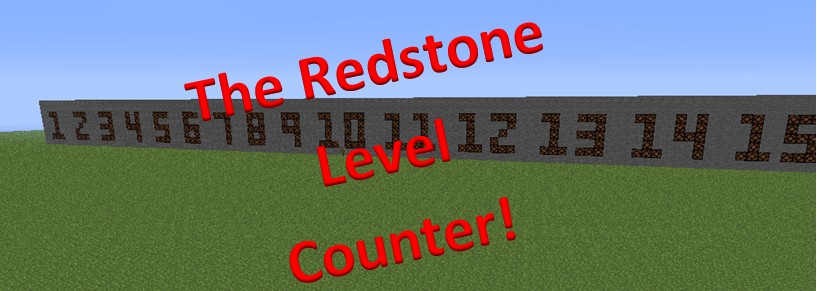The Redstone Zombies Level Counter Minecraft Map
