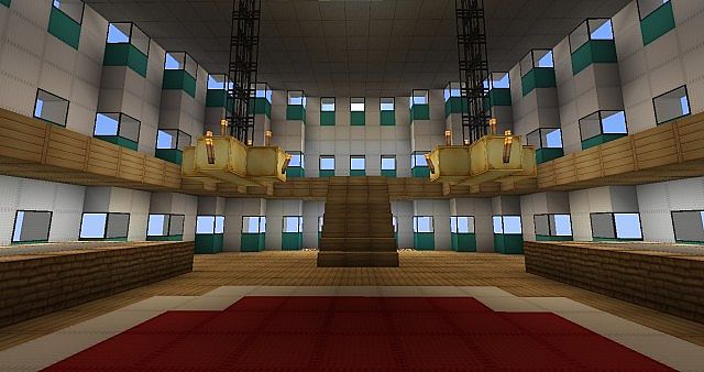 U.S Bank Tower (Library Tower), Los Angeles Minecraft Map