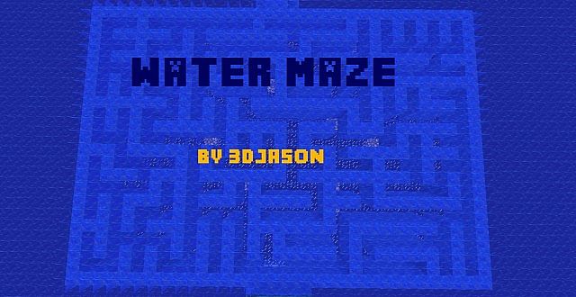 The Water Maze Minecraft Map