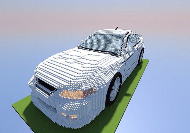 Ford Mustang Minecraft Map