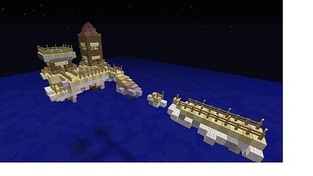 Floating Town Minecraft Map