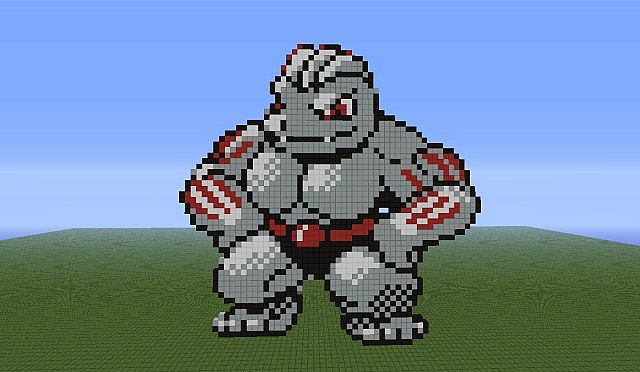 Pokemon Pixel Art (61 - 80) Minecraft Map