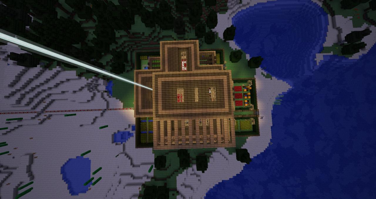 Lego House Minecraft Map