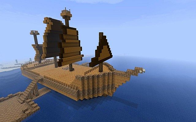 Sea ship Minecraft Map