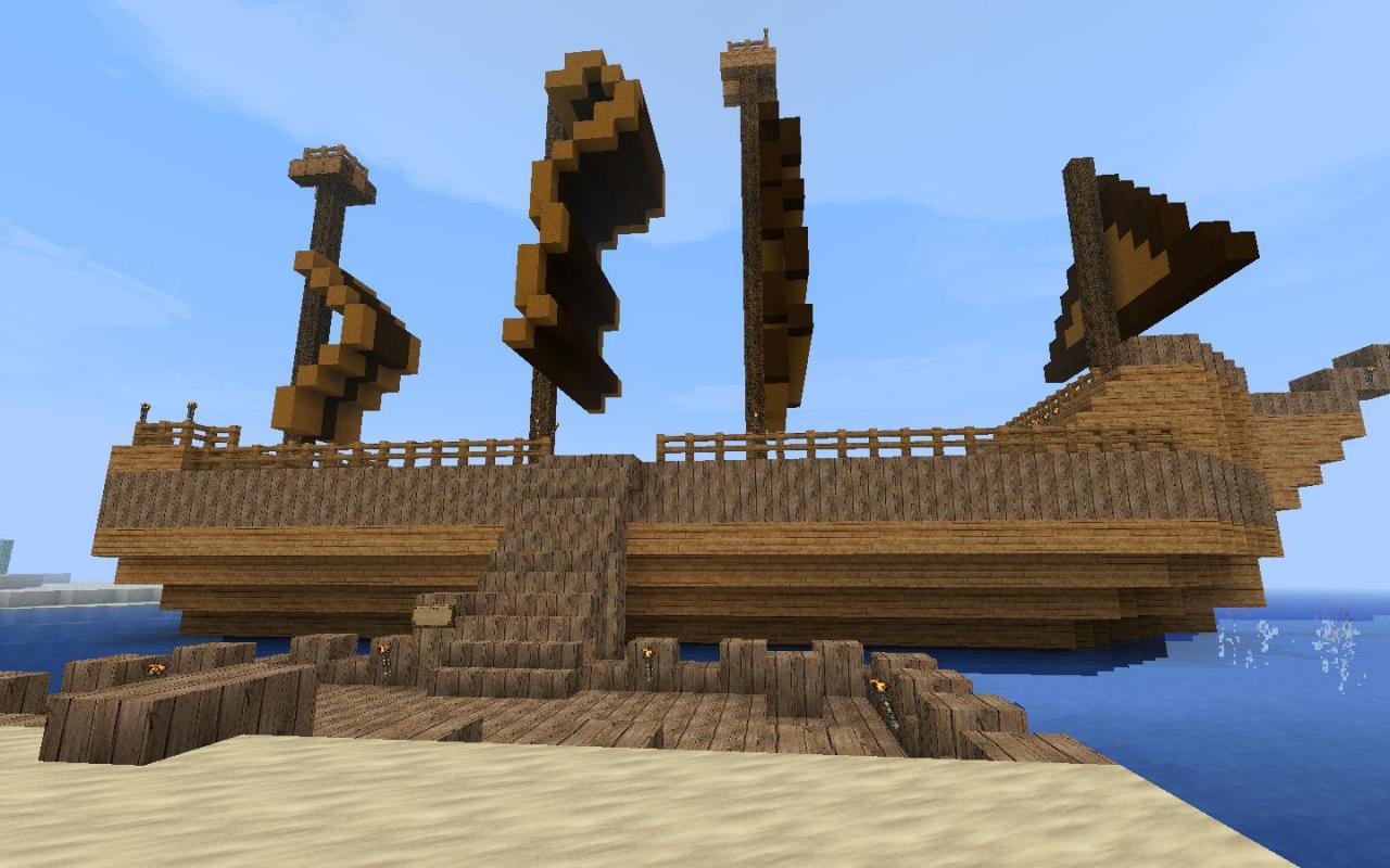 Sea ship Minecraft Map