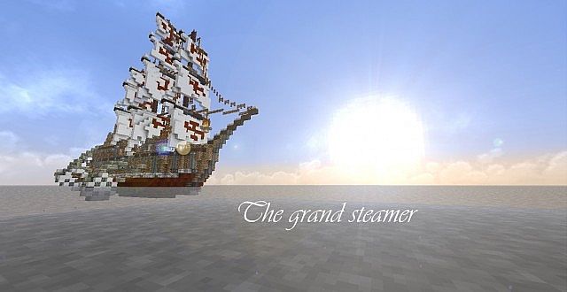 The grand steamer Minecraft Map