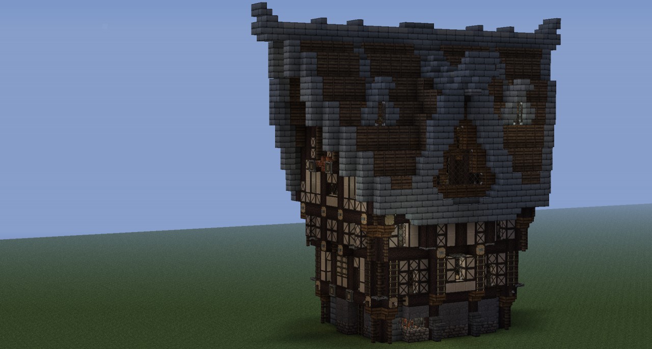 Teaser - Medieval rich house Minecraft Map