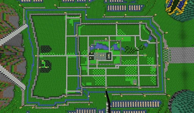 Visitors Center Minecraft Map