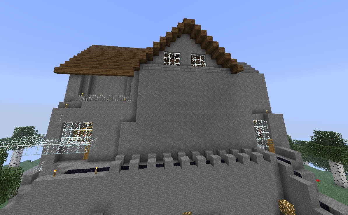 Mountain HOuse Minecraft Map