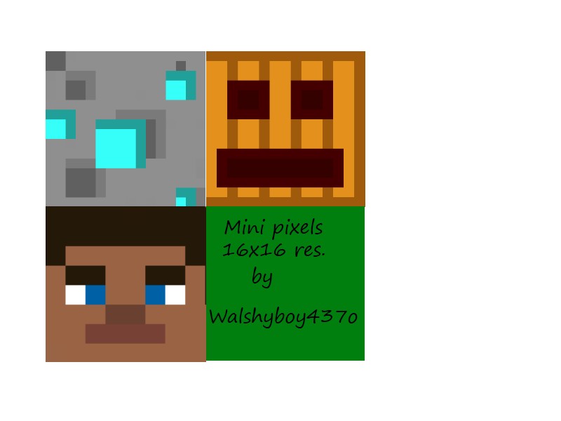 mini pixels Minecraft Texture Pack